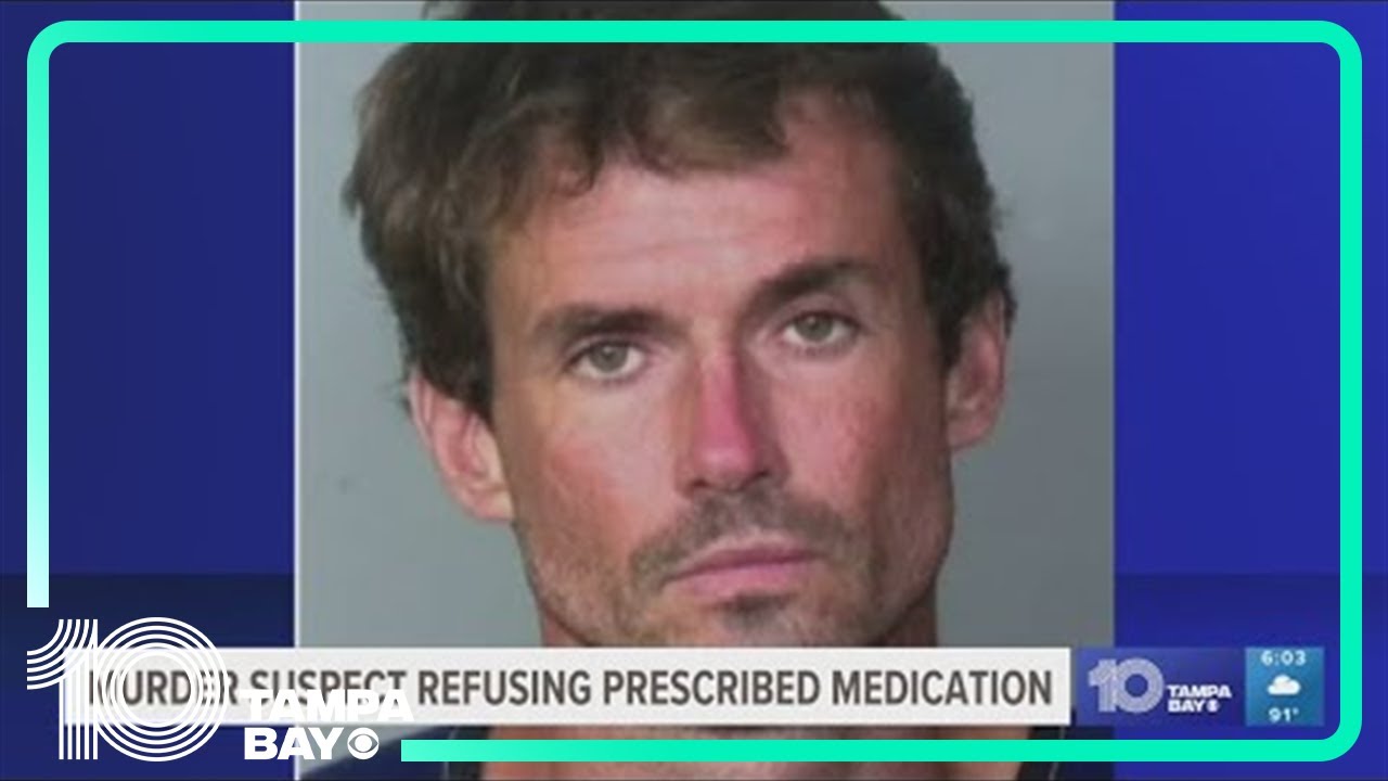 Double murder suspect refusing to take prescribed medication behind ...