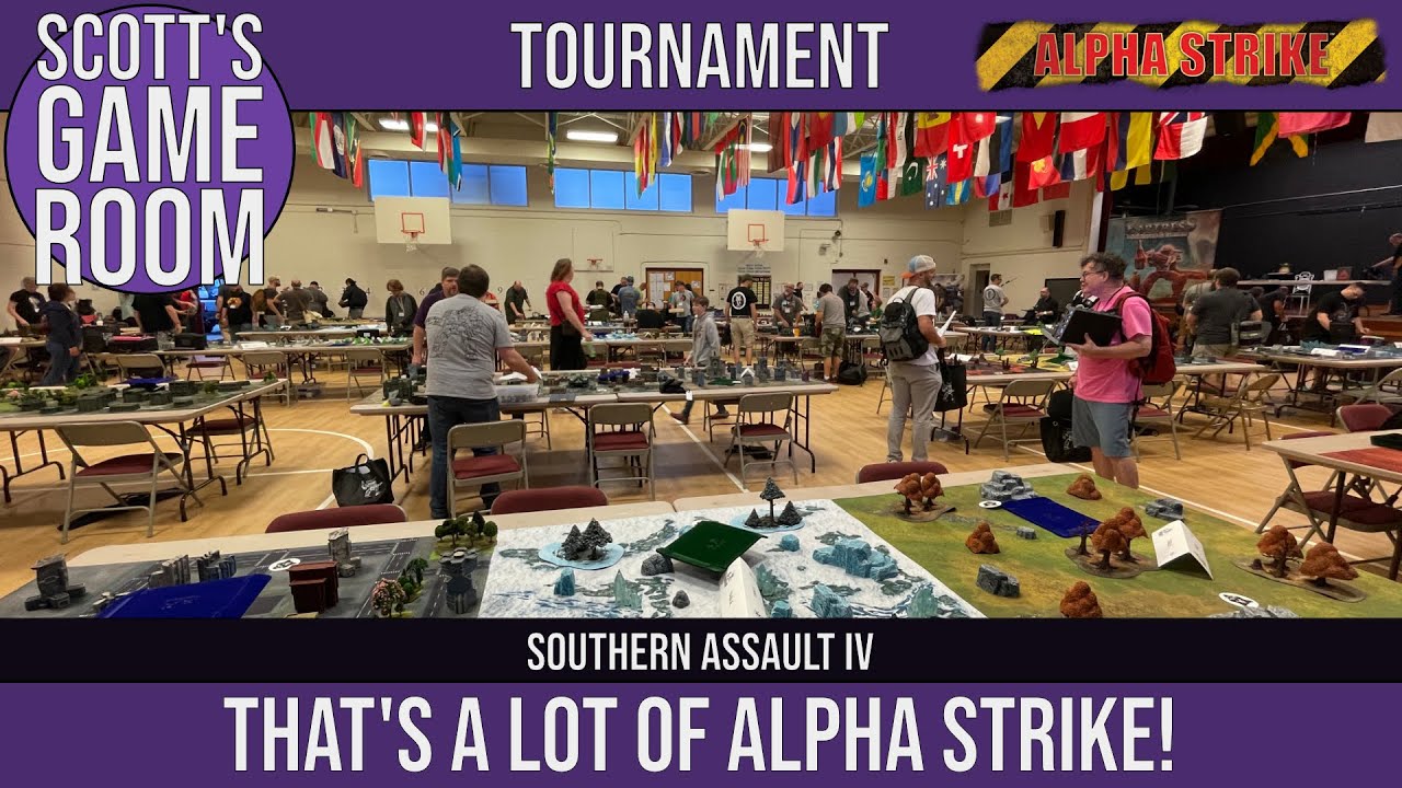 Southern Assault IV Alpha Strike Tournament - YouTube