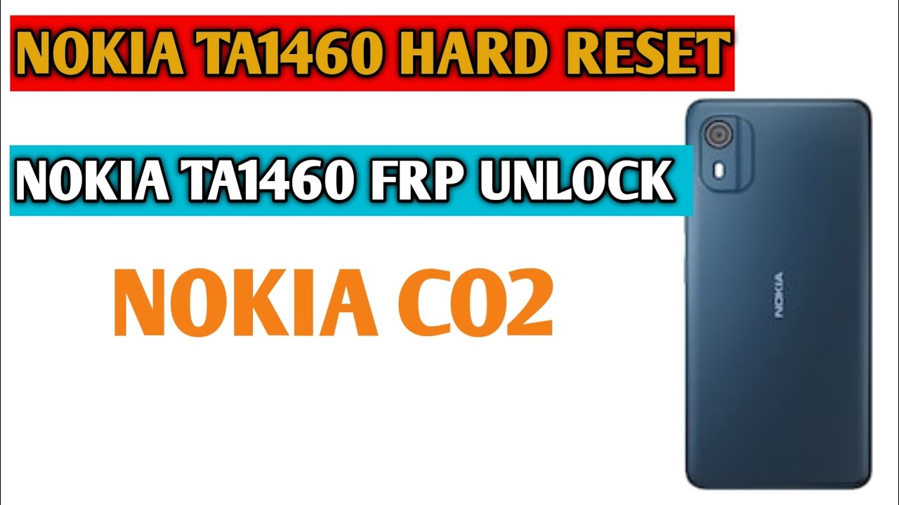 Nokia Ta 1460 Hard Reset&frp Unlock - YouTube
