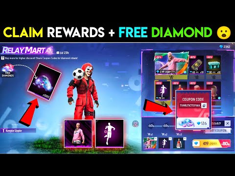 New Relay Mart Event Free Diamond 😮| free fire new event | ff new event | new event free fire