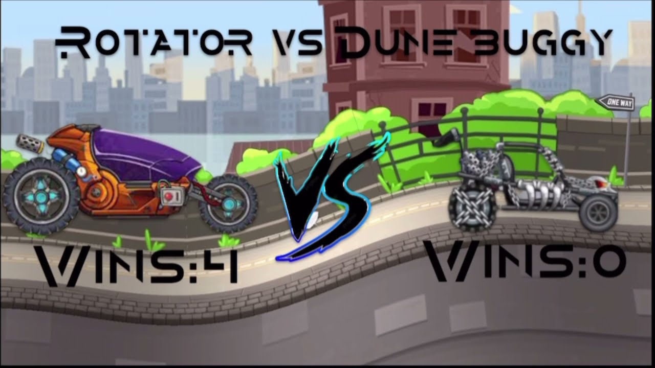 Buggy Vs Rotator Hcr2 - YouTube