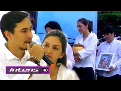 Donna Agnesia Hantar Prosesi Kremasi Ibunda Tercinta - Intens 10 Desember 2015