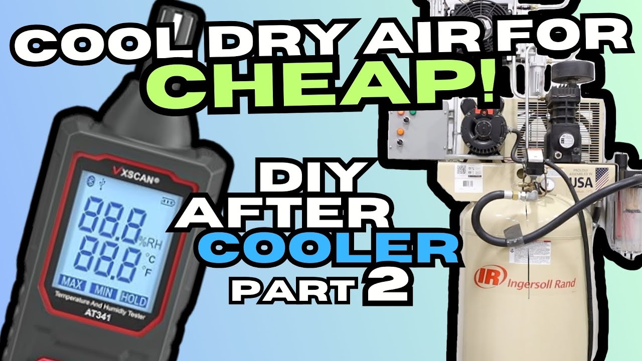 Your air compressor needs this Part 2! Testing the DIY compressor ...