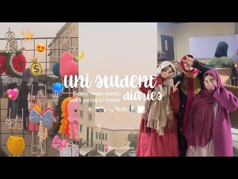 Uni Vlog 🏫 Masters Student in Pakistan, Evening Classes, Shopping Haul ...