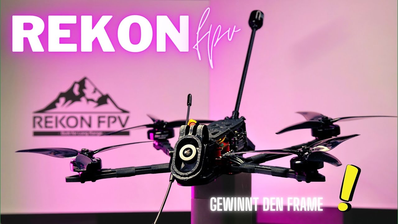 Rekon 5 Mini Long Range Quad von HGLRC & Rekon FPV / Gewinnt den Frame ...