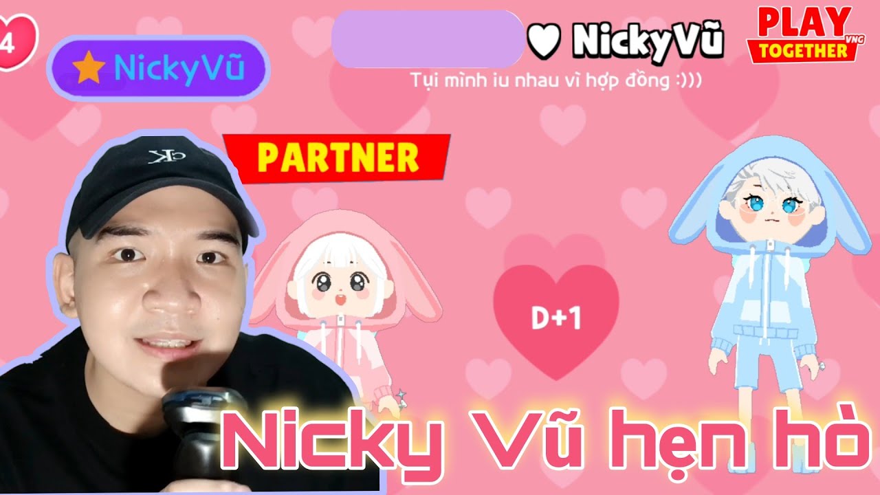 Play Together | Nicky Vũ chính thức hẹn hò cùng PARTNER giấu mặt - YouTube