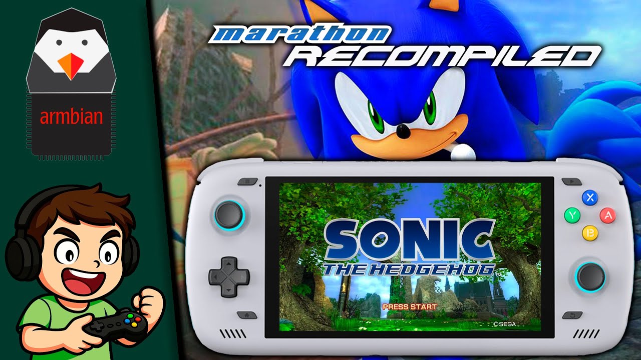 Sonic the Hedgehog 2006 Marathon Recompiled en AYN ODIN2 (snapdragon 8 ...