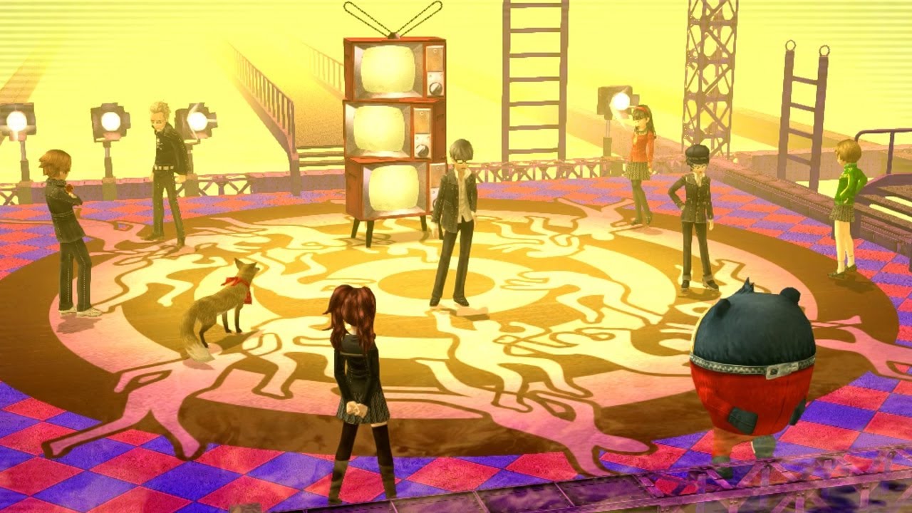 Backside of the TV [Extended] - Persona 4 Golden [4K/60] - YouTube