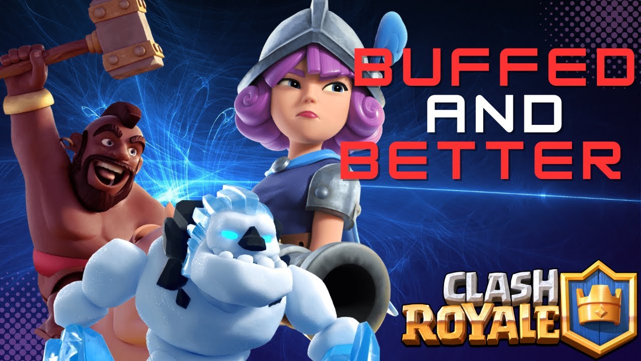 *BUFFED* 2.6 Hog Rider Just Got Even Better! - Clash Royale - YouTube