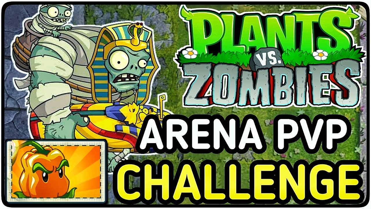 Plants vs Zombies 2 - Pepper-pult Plant Arena PvP Challenge In PvZ2 ...