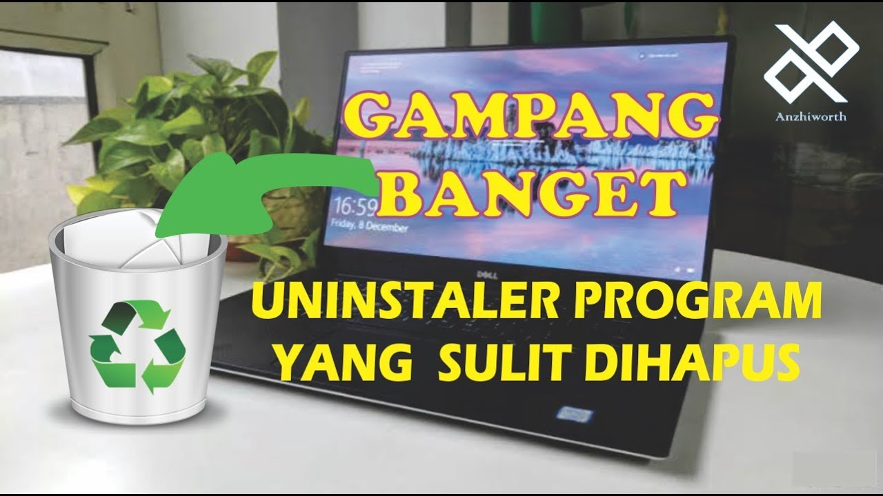 Bagaimana Cara Meng-uninstal Program Yang Sulit Dihapus - YouTube