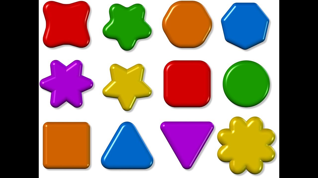 Learn Shapes for Toddlers, How to Teach Kids Draw Shapes Step By Step ...