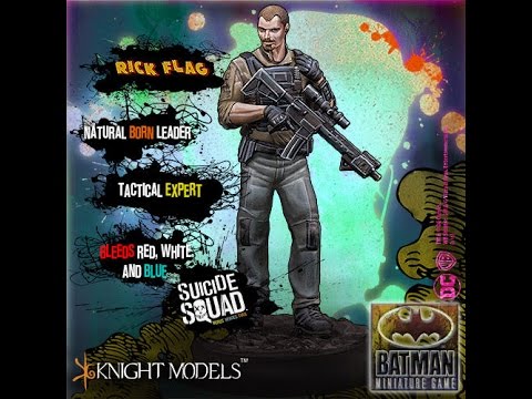 Unboxing y review Rick Flag - Batman Miniature Game - YouTube