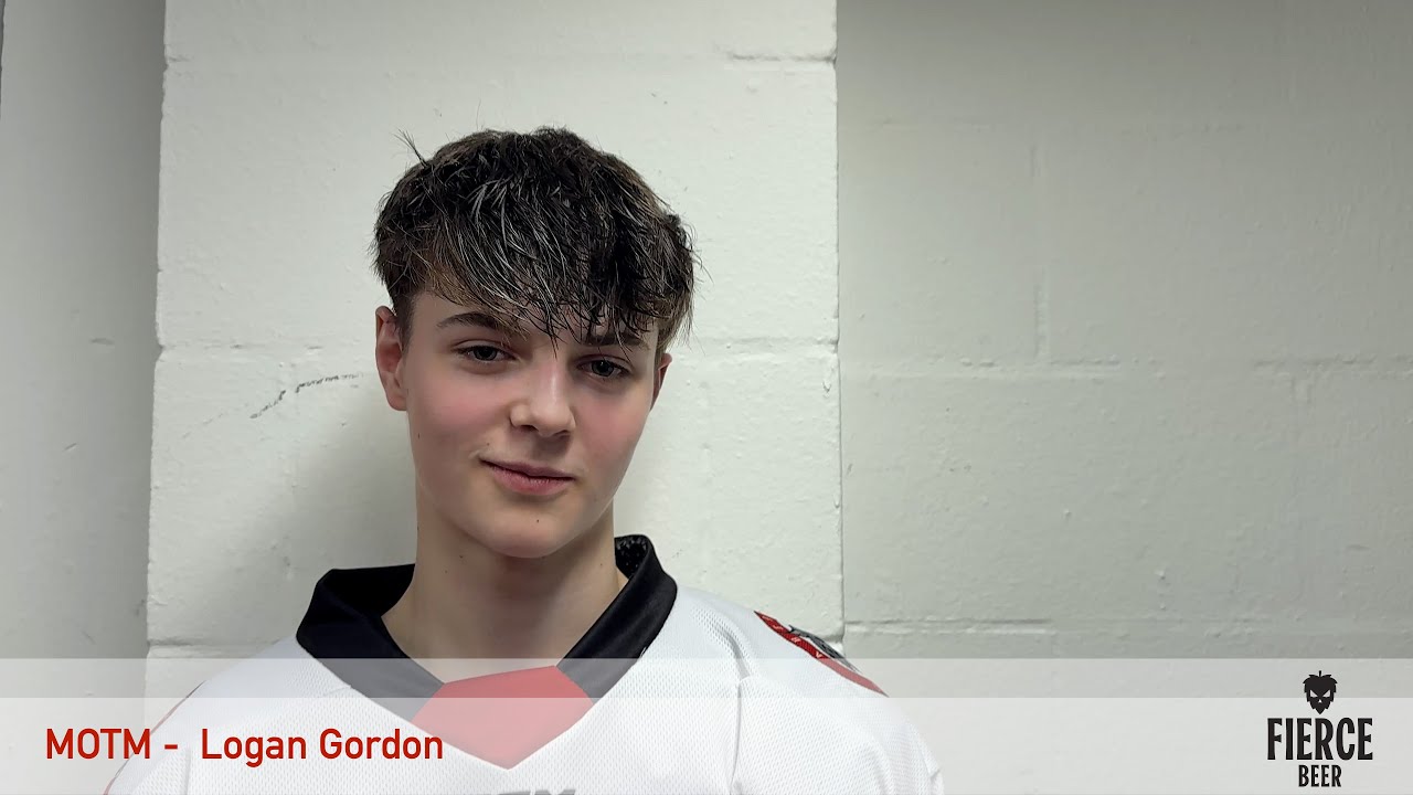 Man of the Match Logan Gordon | Aberdeen Lynx vs Dundee Rockets (Feb 25 ...