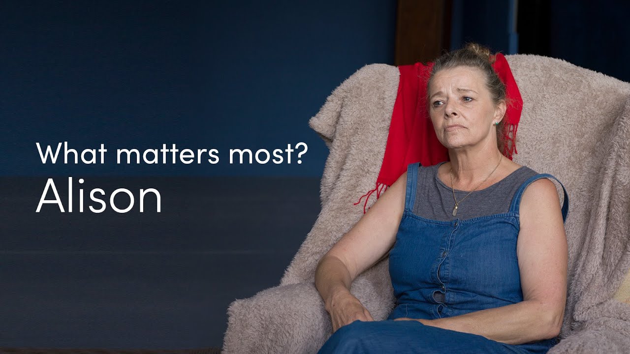 What matters most? - Alison - YouTube