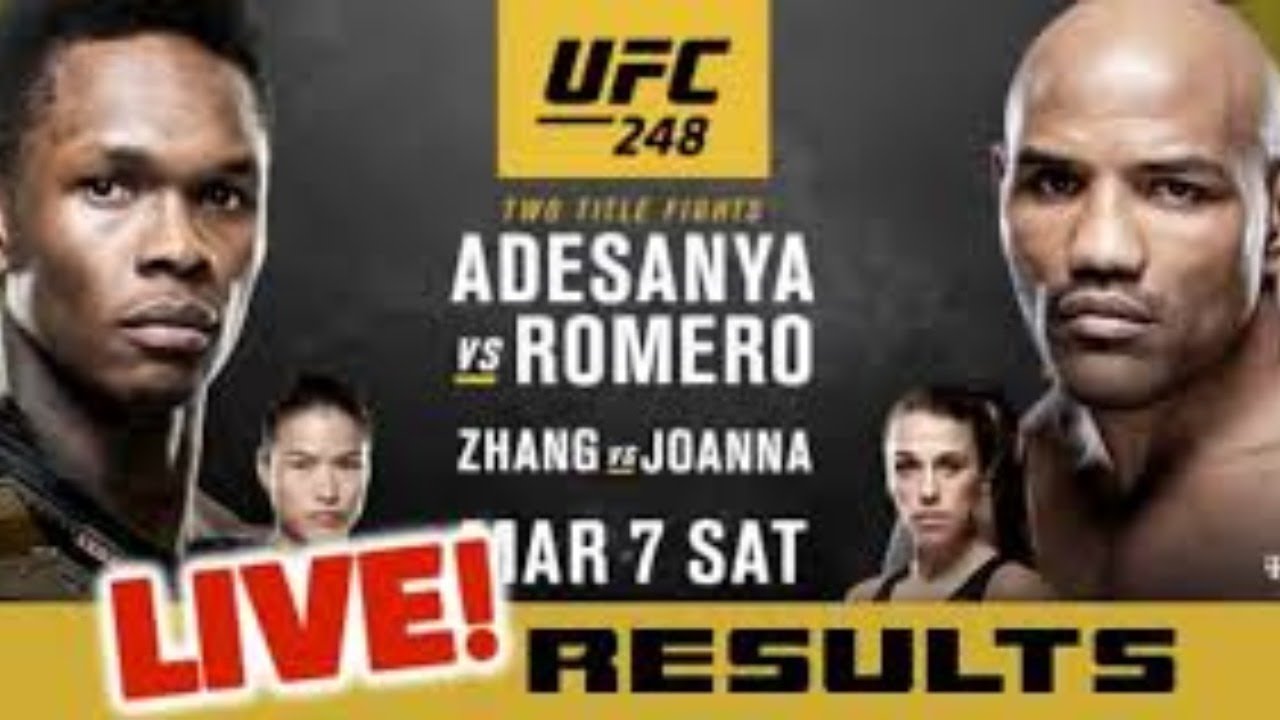 🔴 UFC 248: ADESANYA VS ROMERO ZHANG VS JEDRZEJCZYK LIVE FIGHT REACTION ...