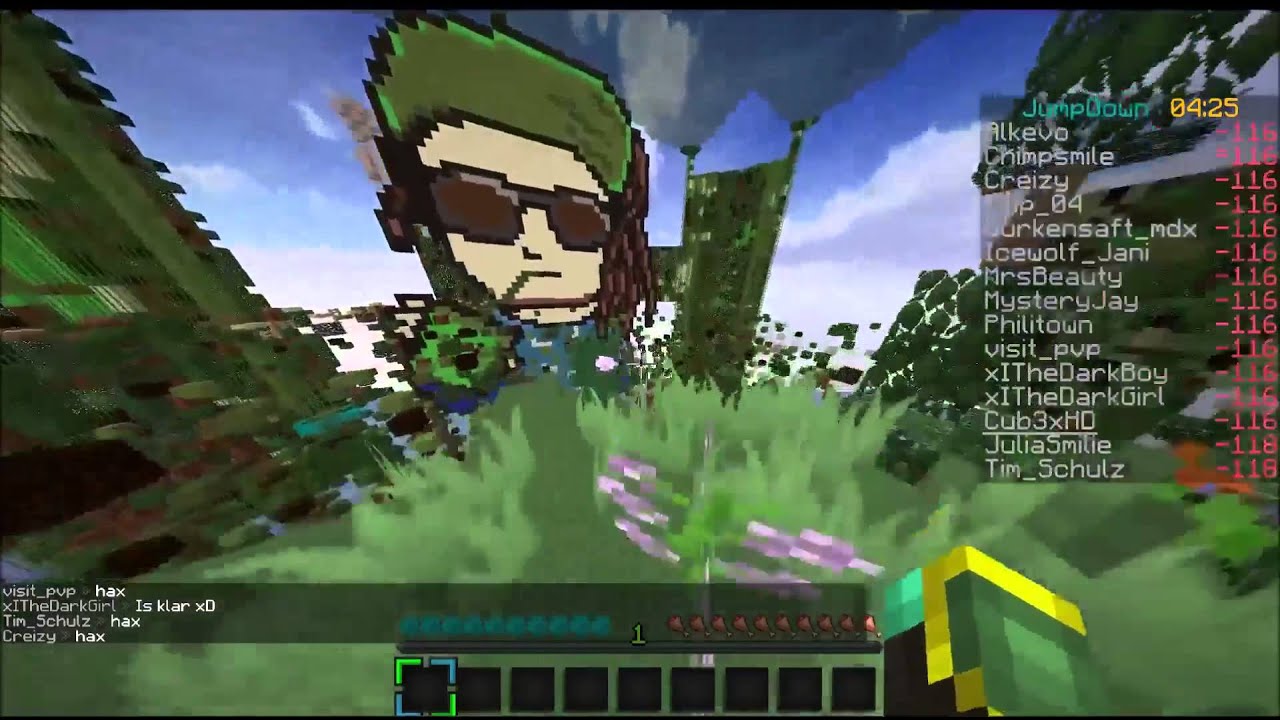 WAS ZUM!!!???? Let´s Play Minecraft Jump Down // CubexHD - YouTube