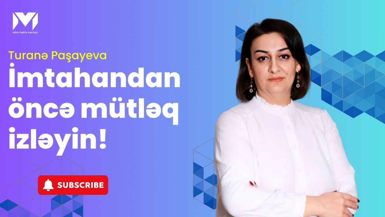 İmtahanda düşmə ehtimalı olan yazı nümunəsi- 28-ci sual / Part 4 ...