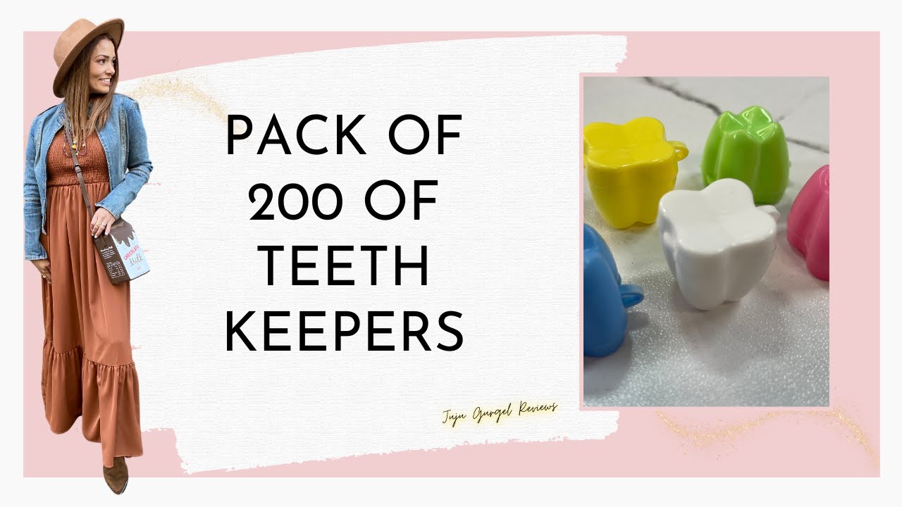 Pack of 200 of teeth keepers review - YouTube