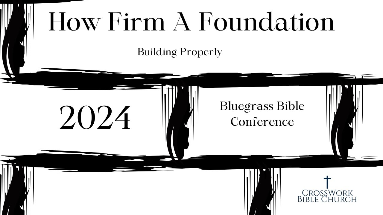 02 - Building on the Right Foundation - Bill Berens - YouTube