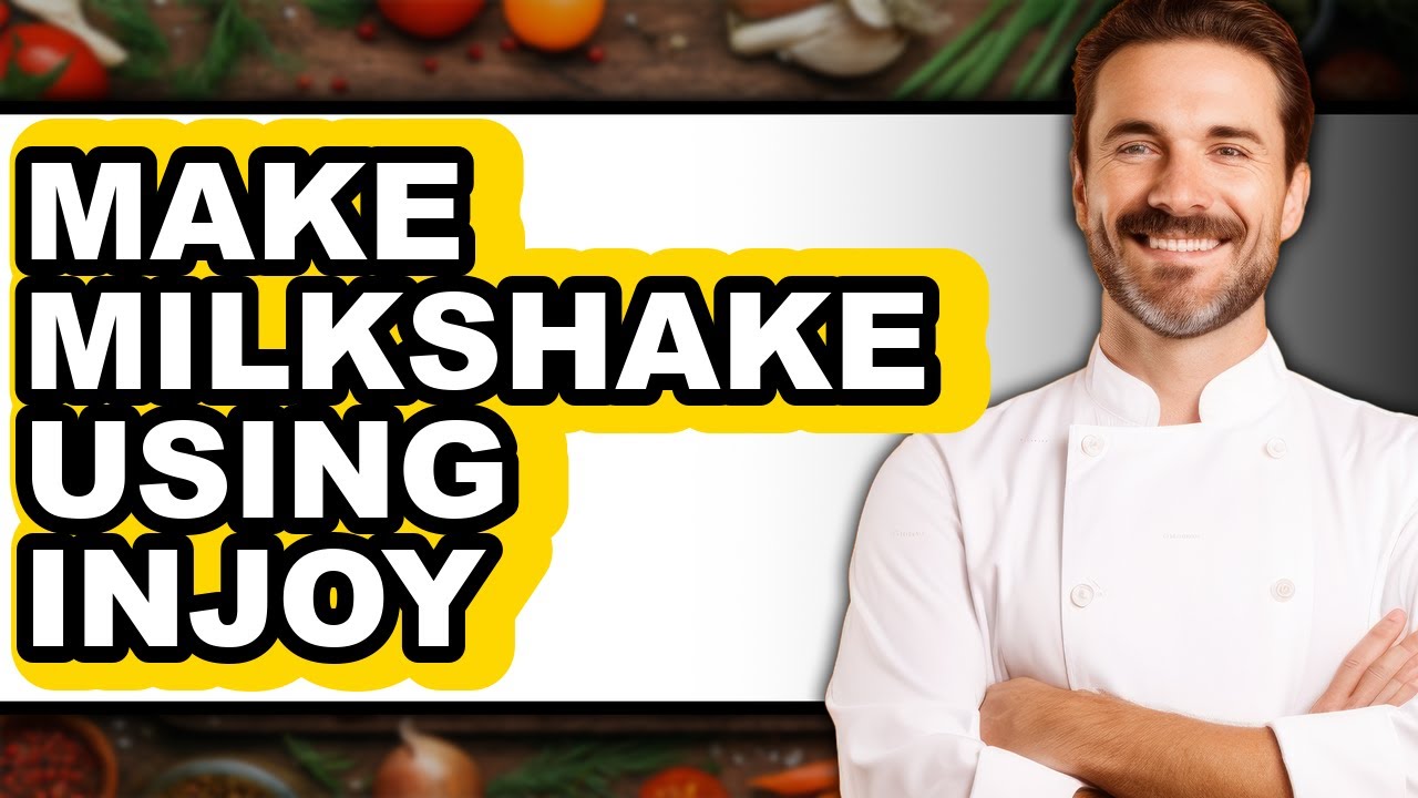How To Make Milkshake Using Injoy - Easy Guide - YouTube