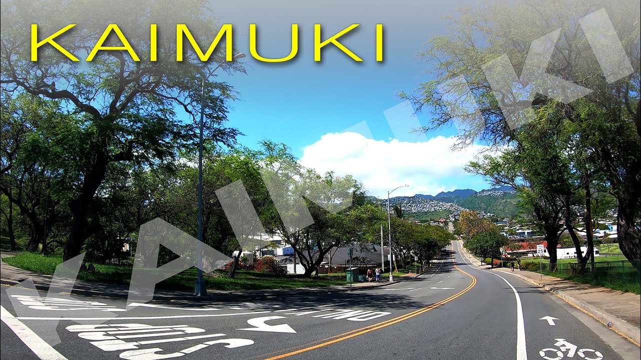 Kaimuki Neighborhood Drive | Honolulu, Oahu 🌈 Hawaii 4K Driving - YouTube