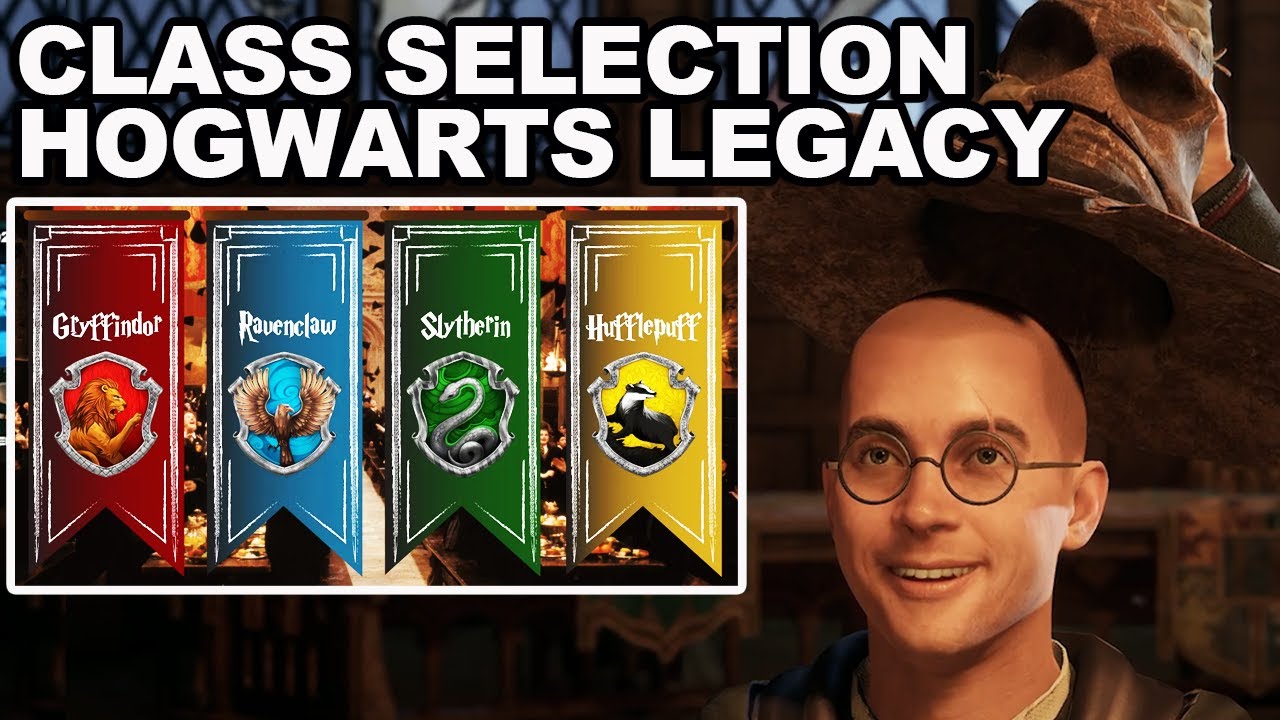 MY CLASS SELECTION ON HOGWARTS LEGACY - YouTube