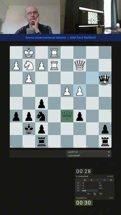 paulw7uk chess v 2325 triangle pattern double attack lichess - YouTube