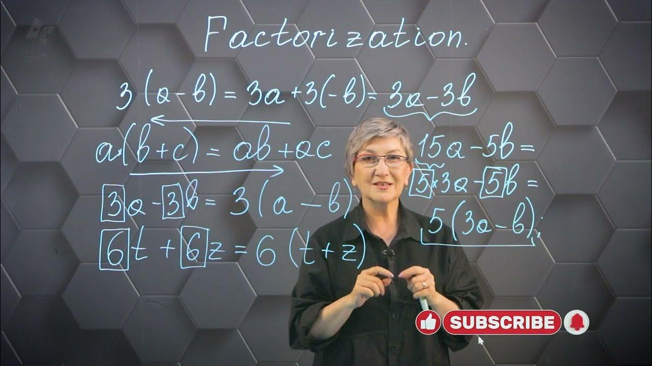Factorization. Part 1. - YouTube