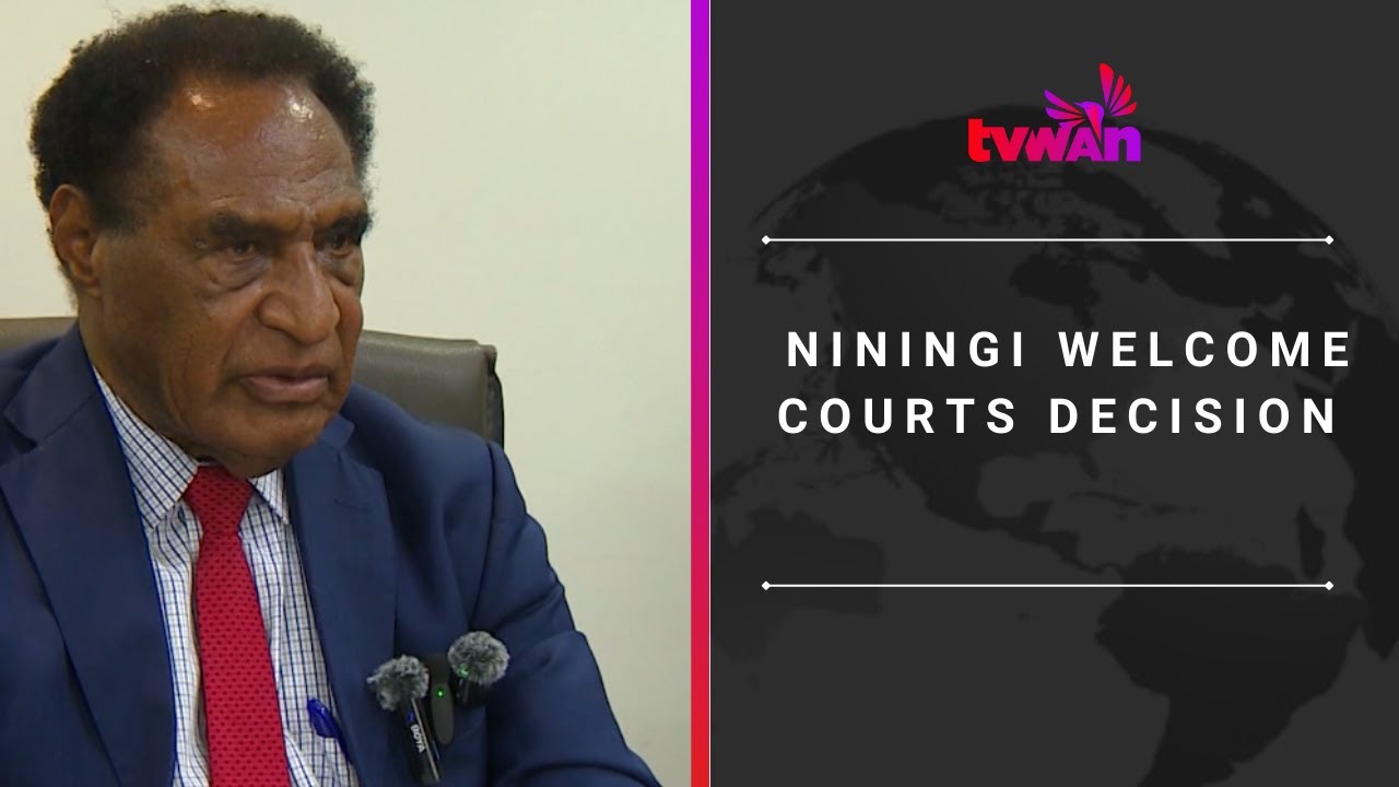 Niningi welcome Courts decision - YouTube