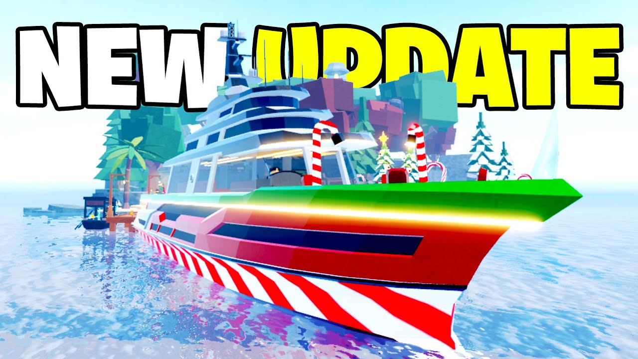 Roblox Fisch - NEW SECRET SURPRISE UPDATE (New Boats, Codes, and ...