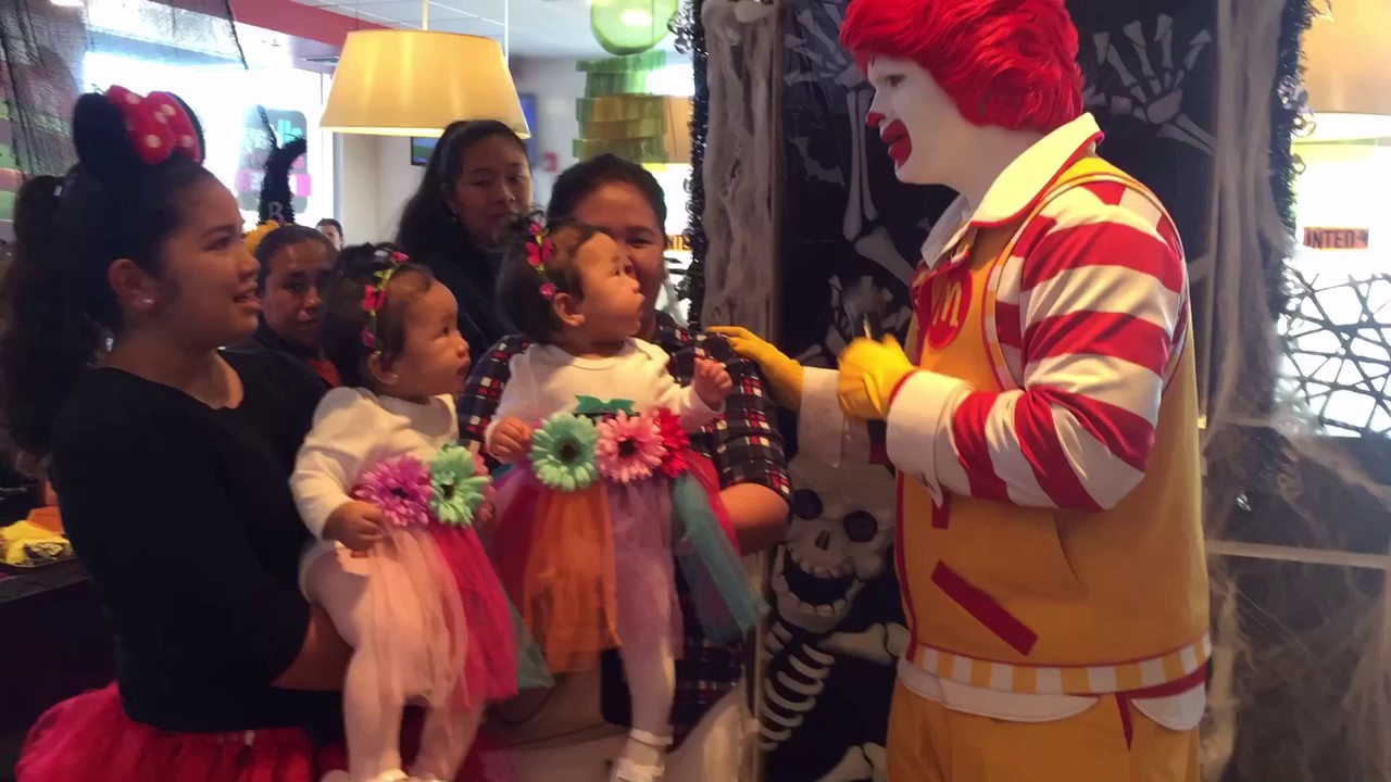 JD's Halloween costume party at McDonalds - YouTube