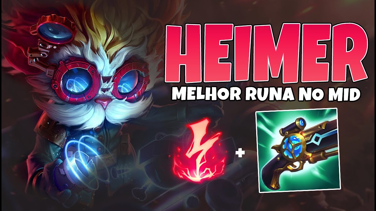 Melhor Runa Nessa Season | Heimerdinger MID | DarkTany - YouTube