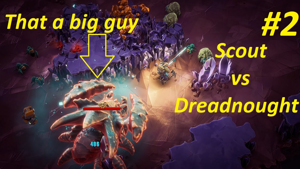 DRG: Survivor #2 Scout destroyed Dreadnought - YouTube