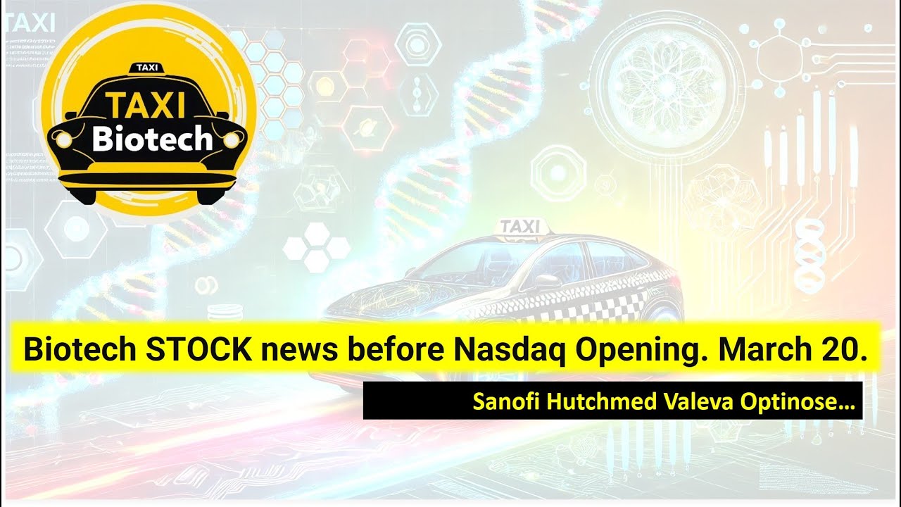 Biotech STOCK news. TODAY: Key Points Before Market Open 💊. Sanofi ...