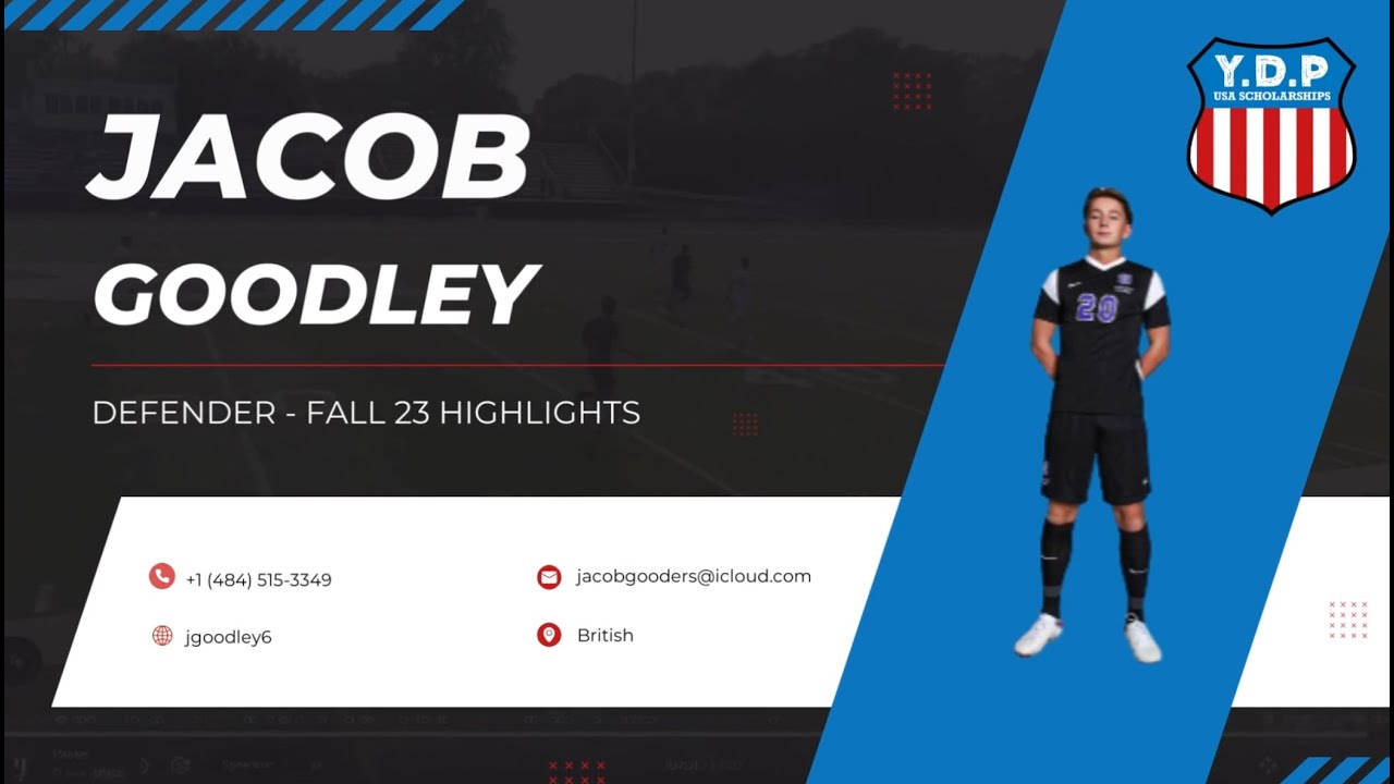 Jacob Goodley - Defender - Fall 23 Highlights - YouTube