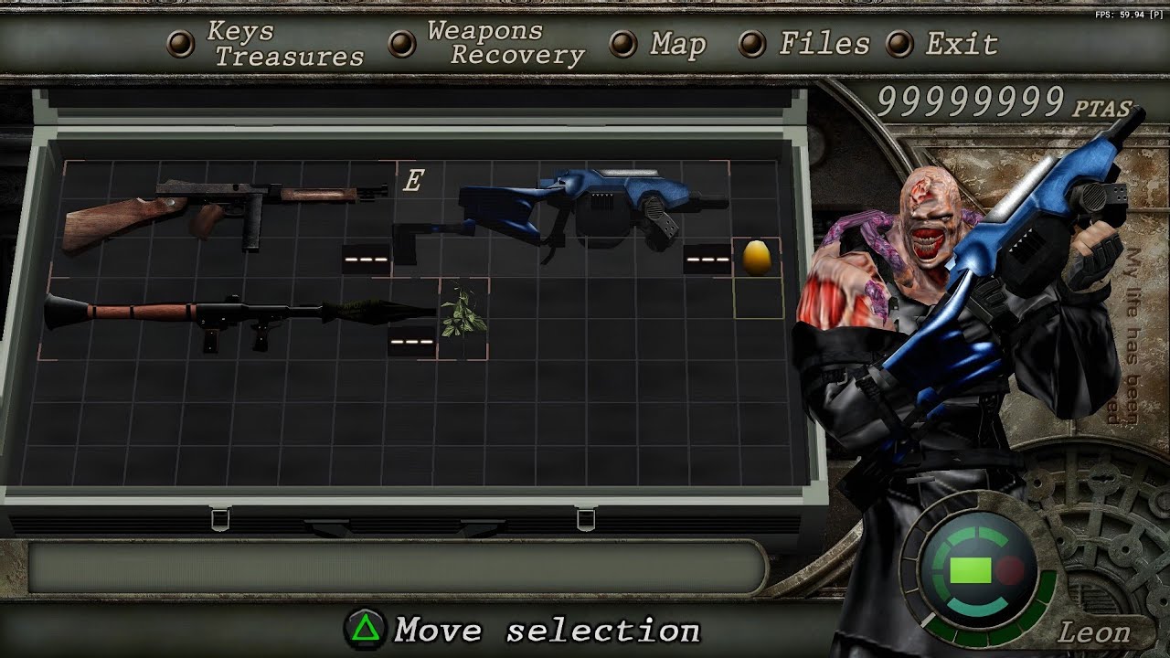 Resident Evil 4 Nemesis Mod AetherSx2 - PCSX2 | RE4 Nemesis Mod New ...