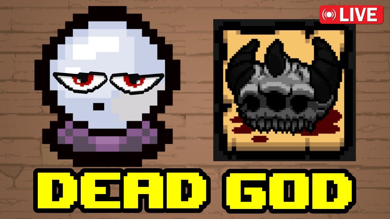 BIRTHDAY STREAM │ DEAD GOD PROGRESS │ The Binding Of Isaac: Repentance ...