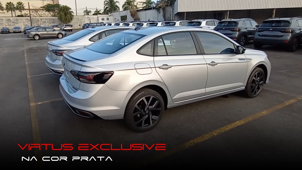 VIRTUS EXCLUSIVE NA COR PRATA | Será mais bonito que o preto ? - YouTube