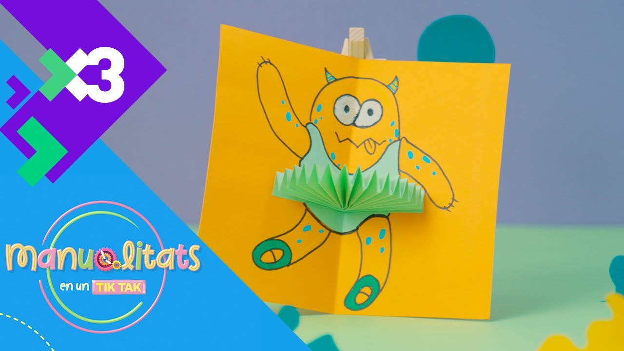 Com fer una postal pop-up - YouTube