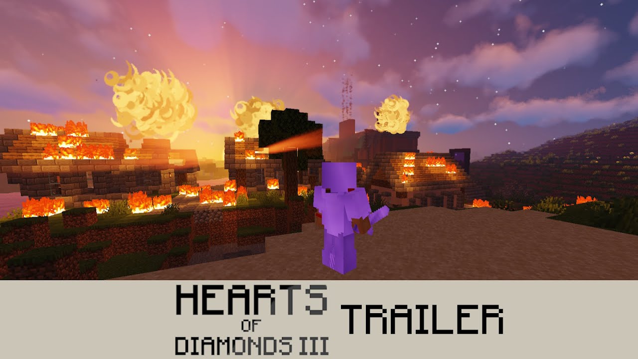 Minecraft War SMP - Hearts of Diamonds 3 Trailer - YouTube
