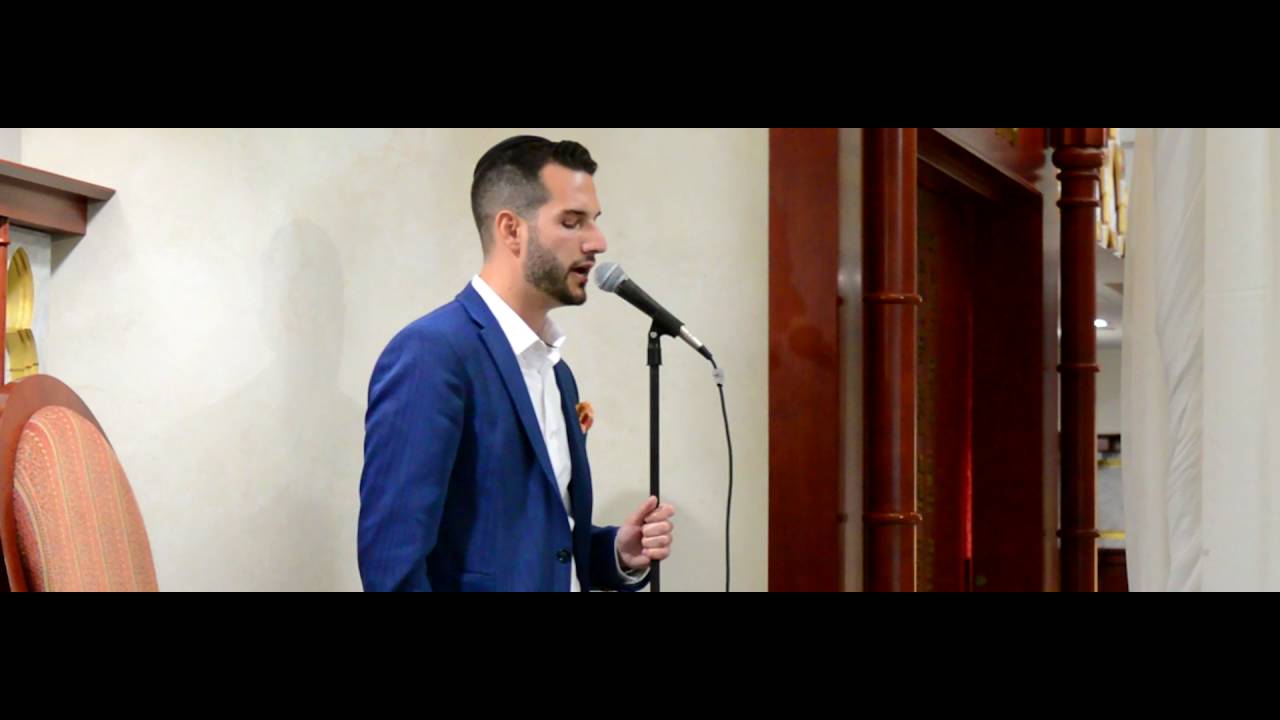 Jewish Wedding Singer Adam Mishan - Erev Shel Shoshanim - YouTube