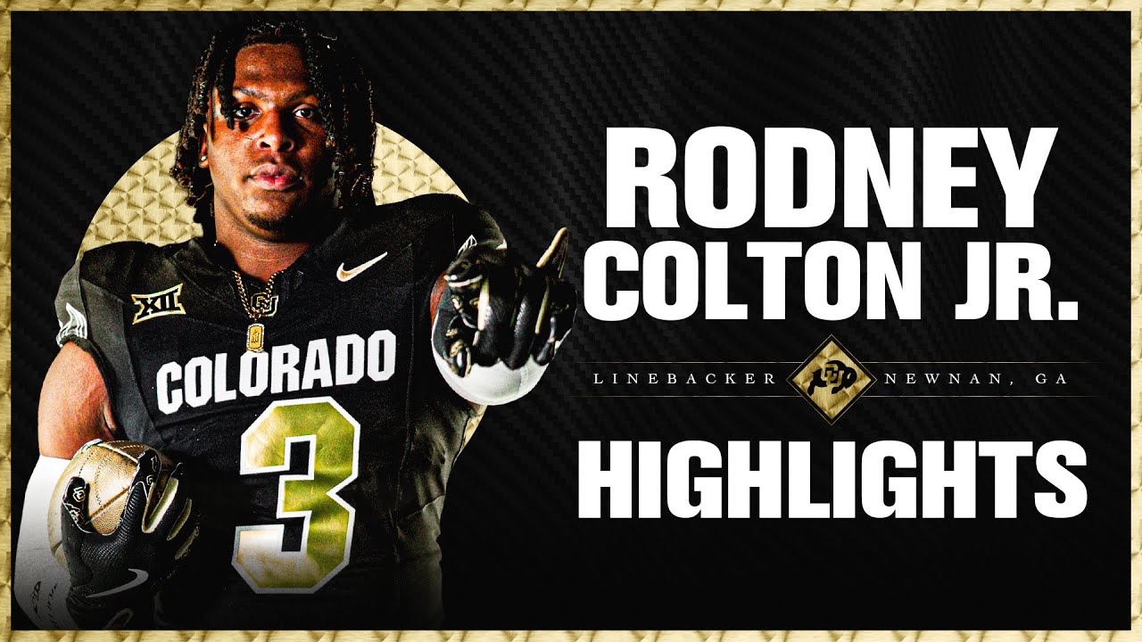 Colorado Football: 2026 National Signing Day | Rodney Colton Jr ...