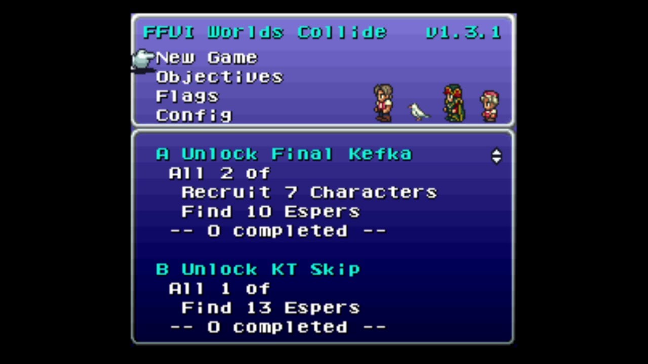 Worlds Collide (FF6 Randomizer) - Seed of the Week 134 - Flashback ...