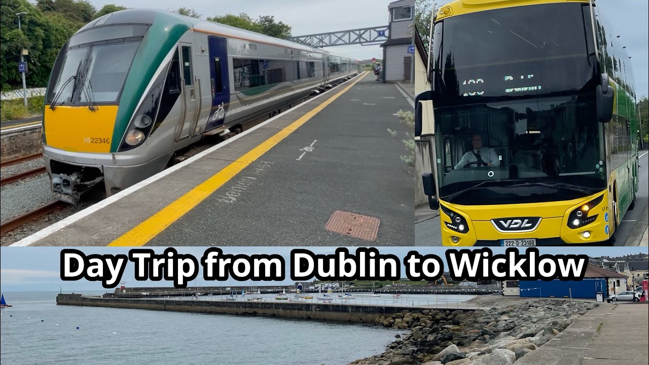 Day Trip from Dublin to Wicklow by train & bus! - YouTube