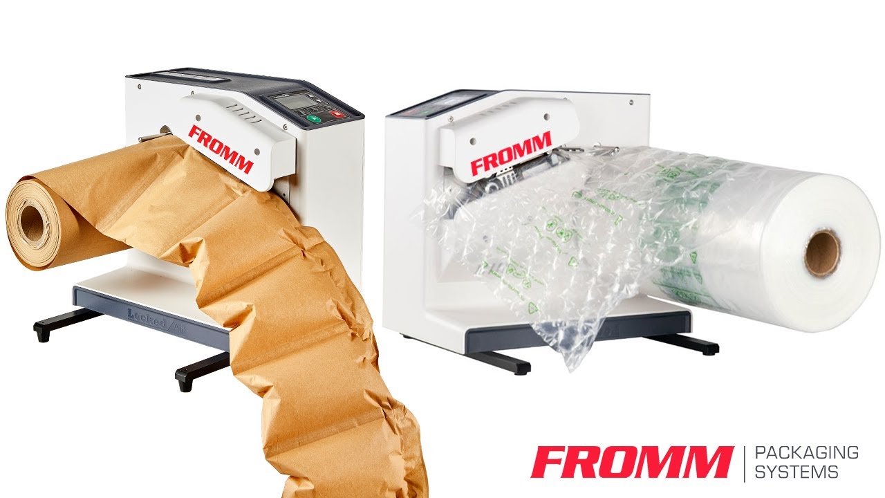 AP150 Airpad Machine | Protective Packaging by FROMM - YouTube