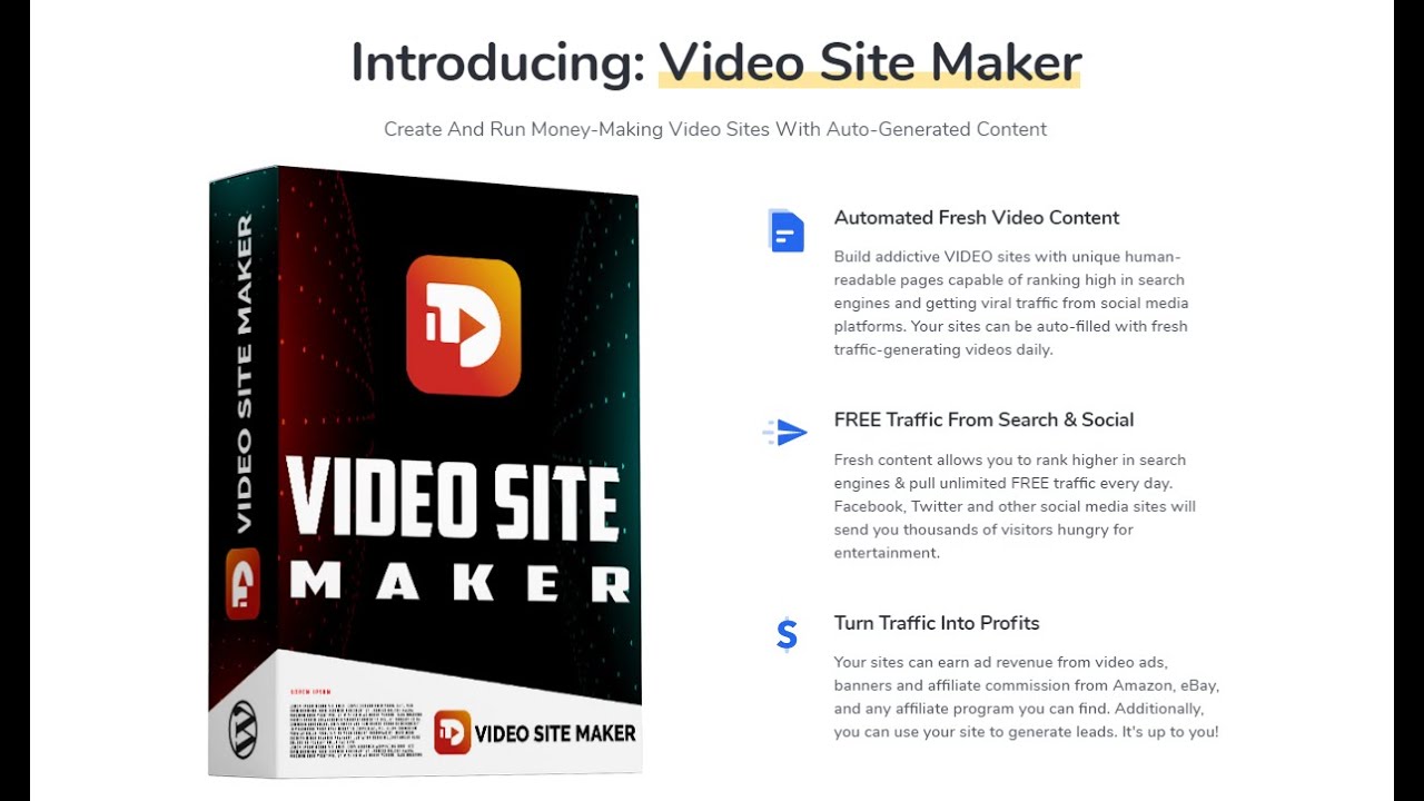 Video Site Maker - YouTube