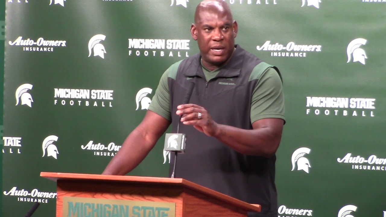 Mel Tucker - MSU v. Minnesota - Postgame | Michigan State Football ...