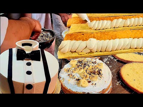 Making Delicious Cakes in Iran | Persian confectionery |‌ Iranian ...
