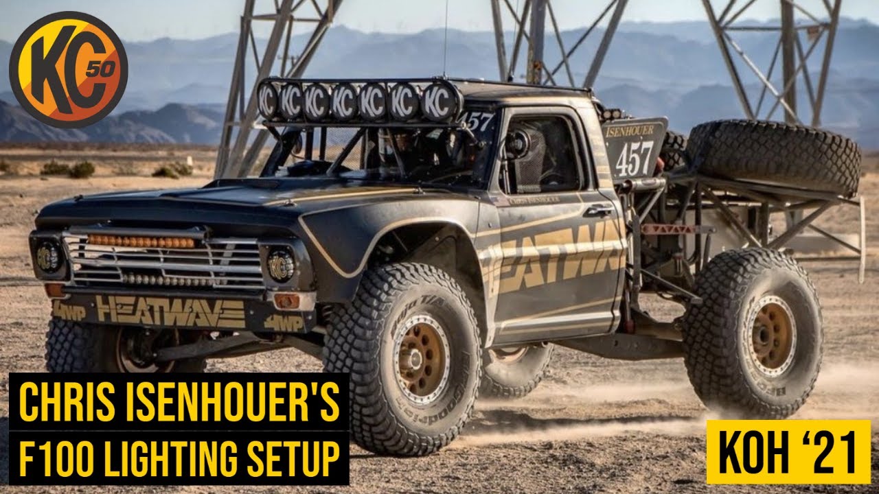 KC HiLiTES® Setup on Chris Isenhouer's F100 Race Truck?? | Isenhouer ...